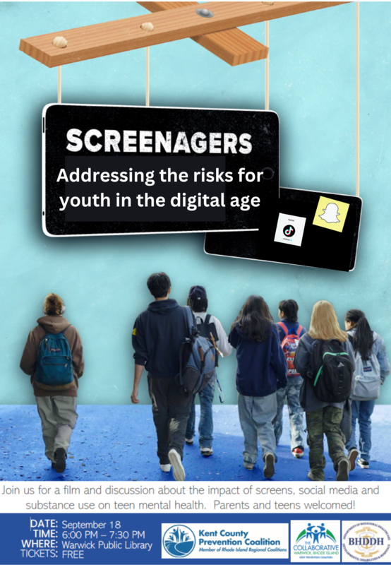 Warwick Public Library - Screenagers Event | Winman Middle School